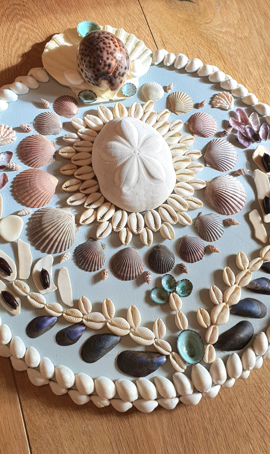 Mini Light Blue II Round Shell Panel - Original – LULU DK