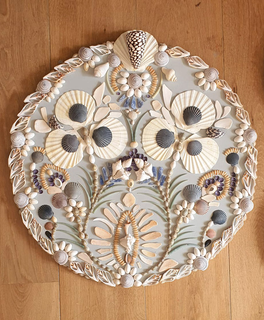 Cashmere Blue Shell Panel - Original – LULU DK