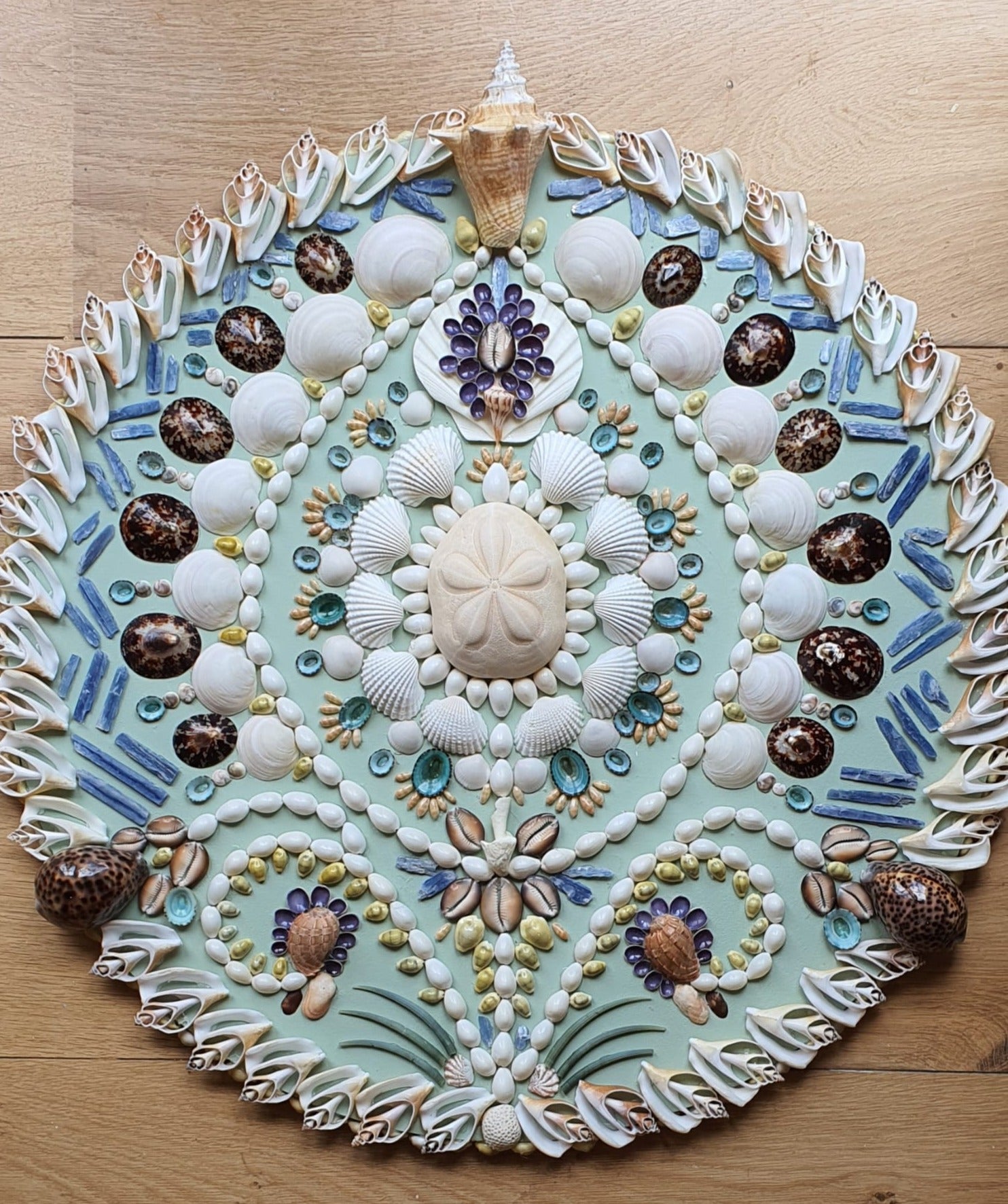 Celadon Round Shell Panel II - Original – LULU DK