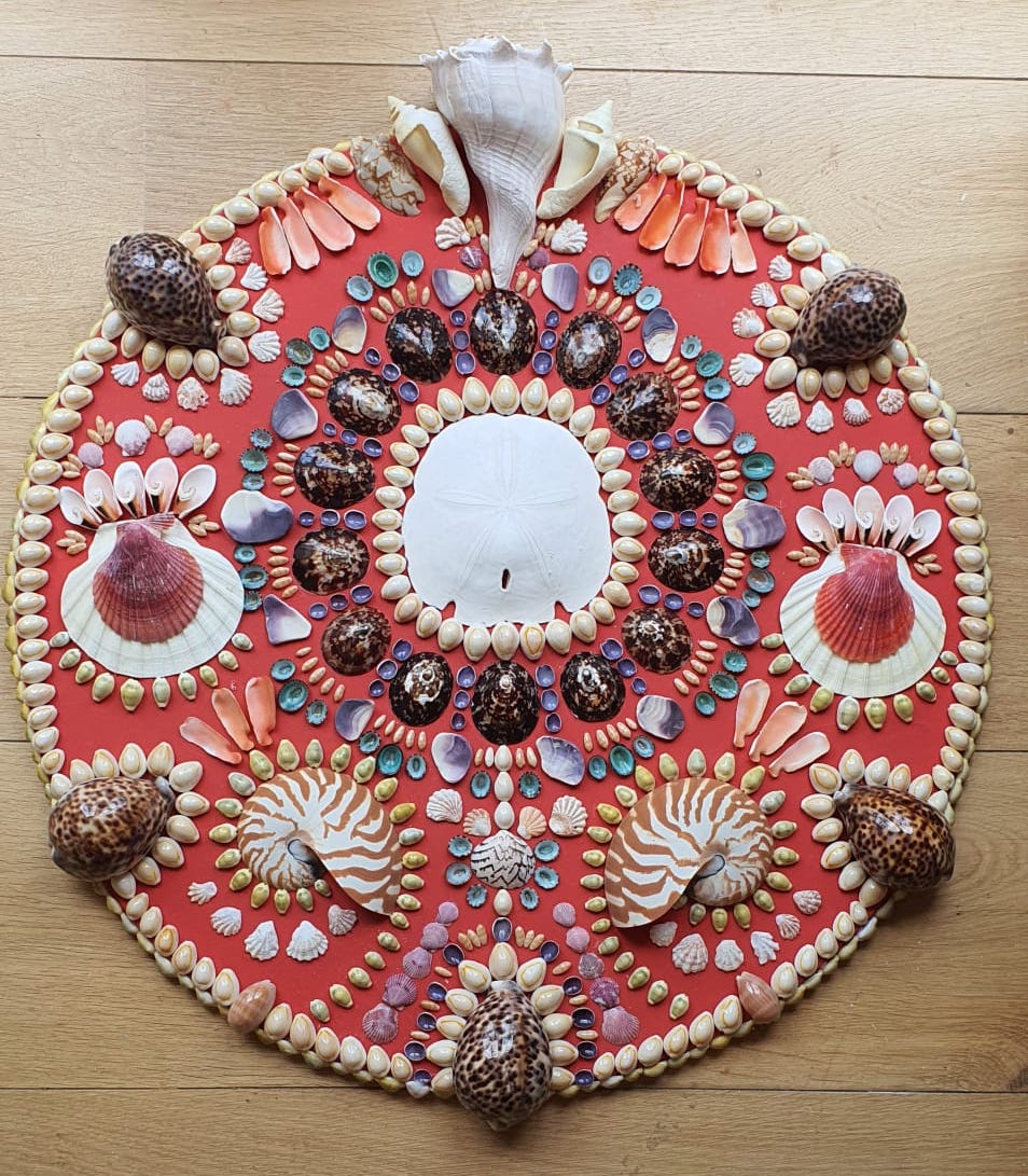 Venetian Red Round Shell Panel - Original – LULU DK